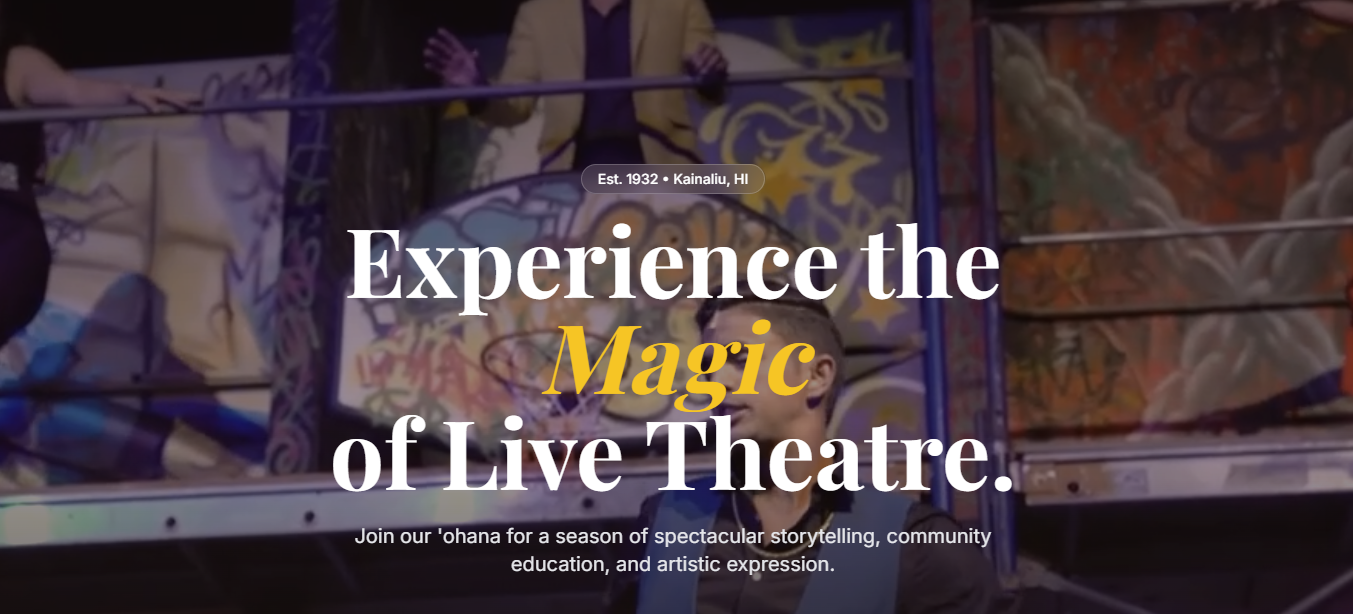 Aloha Theatre | Historic Theatre in Kealakekua